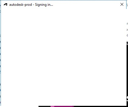 "autodesk-prod - Signing in..." when trying to sign in on Autodesk products