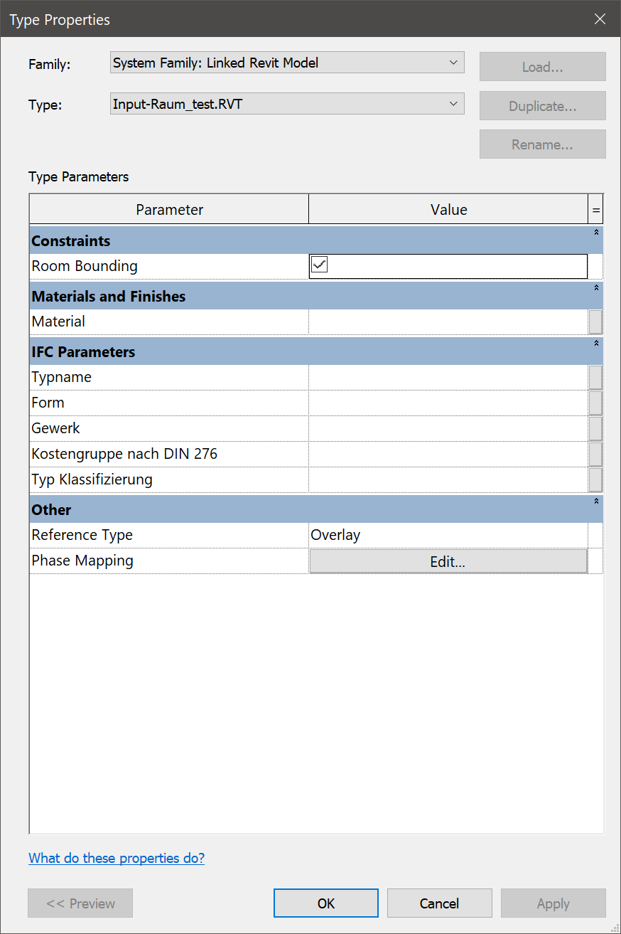 How to add "Name" and "Number" parameters from rooms or spaces to electrical families in Revit