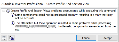 Section view of Welded Assembly has missing body components and hatching of some parts in ...