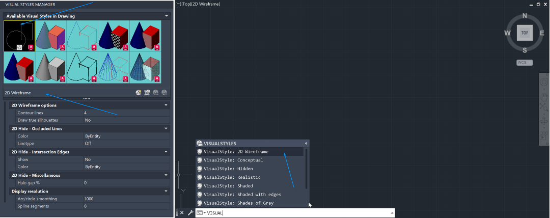 UCS is multi color and thick when working in 2D in AutoCAD