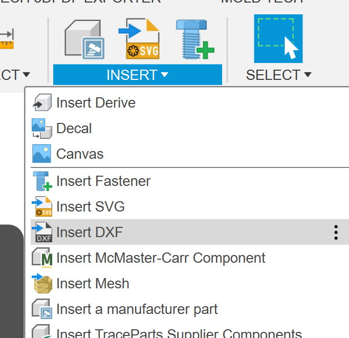 DXF file does not select desired profile and extrude as whole in Autodesk Fusion