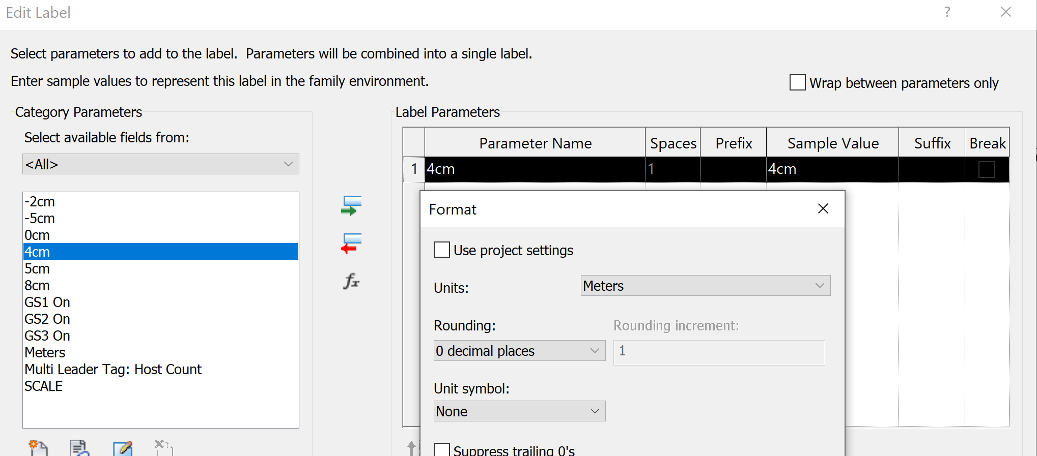 Graphic scale not showing label accurately in Revit