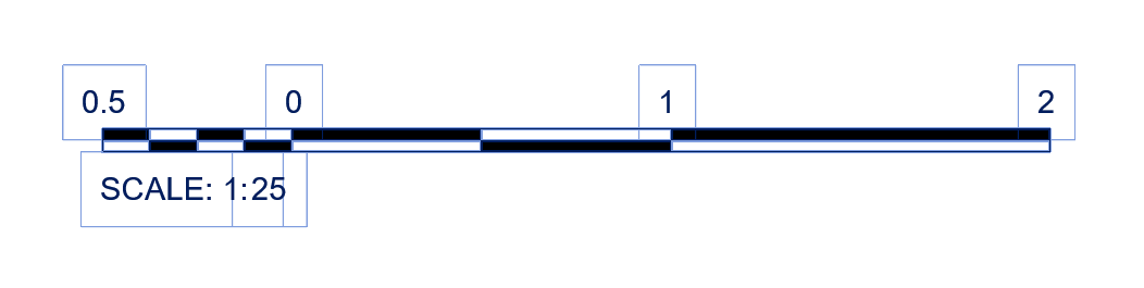 Graphic scale not showing label accurately in Revit