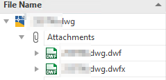 Files in Vault have both DWF and DWFx attached