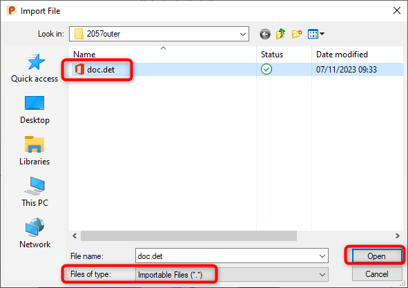 "Could not read the model file - probably due to low disc space, [...]" when opening model in ...