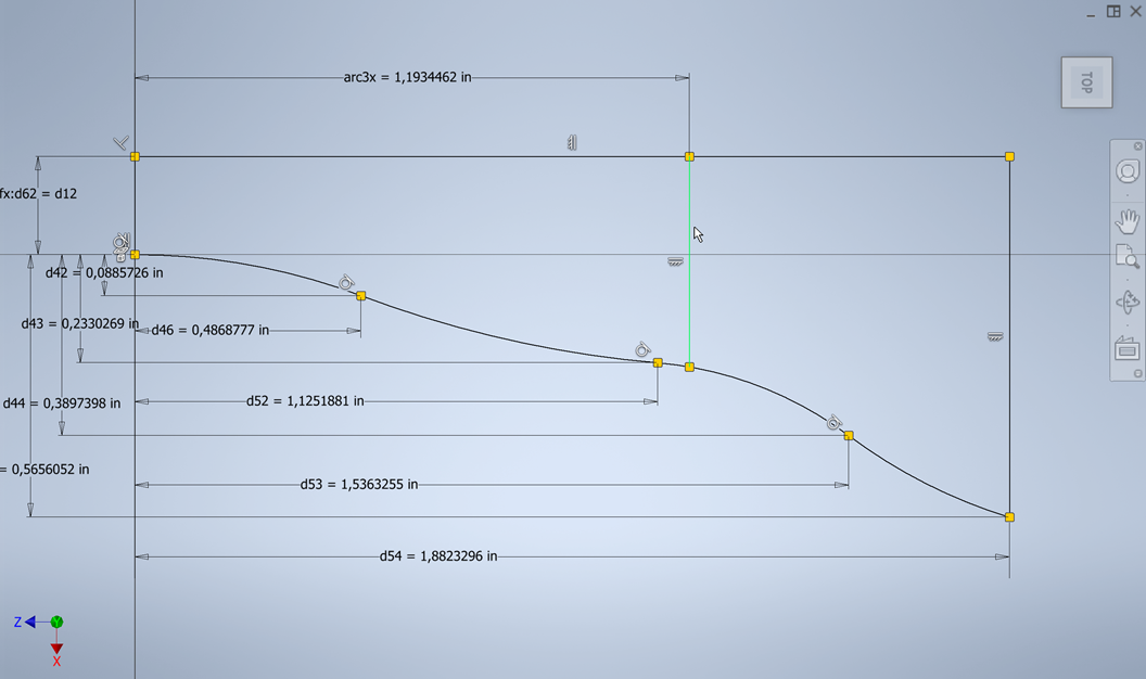 Cannot constrain a point onto tangent arcs in a sketch in Inventor