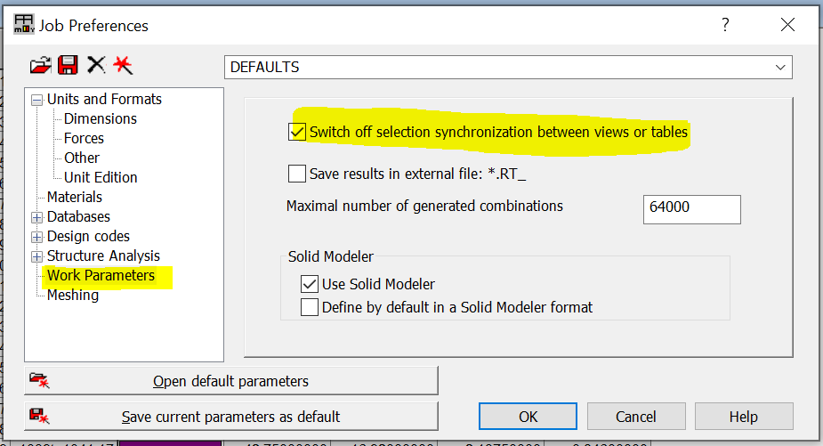 Unexpected too long time of model reaction while modification or long calculation time in Robot ...