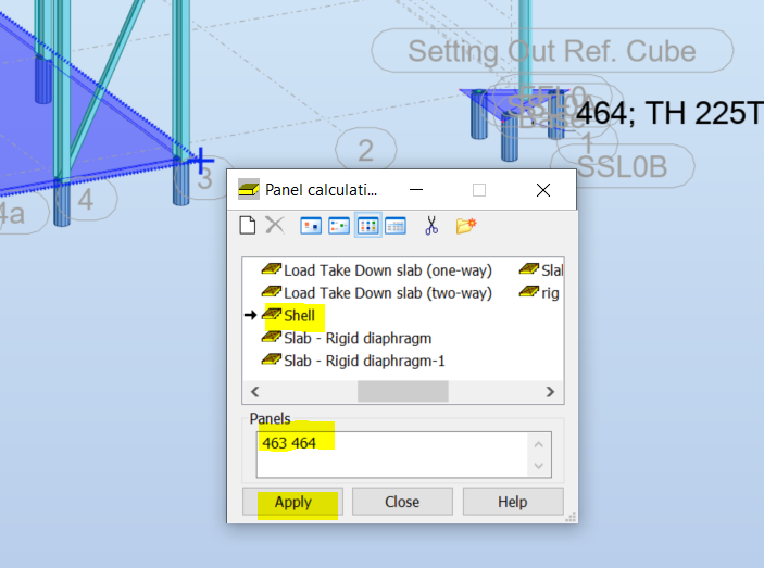 当模型包含板时报告“类型 1 的不稳定性”，在 Robot Structural Analysis 中定义为荷载传递板