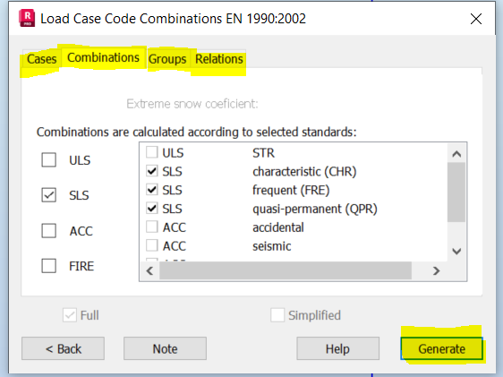 How To Generate In One Model Automatic Combinations Using Different Combination Regulation In