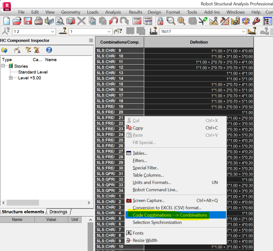 How to generate, in one model, automatic combinations using different combination regulation in ...