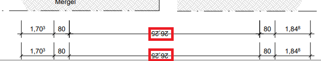 Dimensions are rotated 180° or displayed in the wrong place when exporting to PDF from Revit