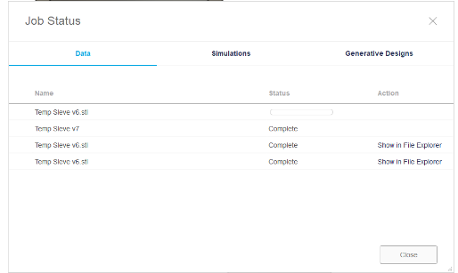 Exported file gets stuck in the queue and doesn't complete on the initial attempt in Fusion
