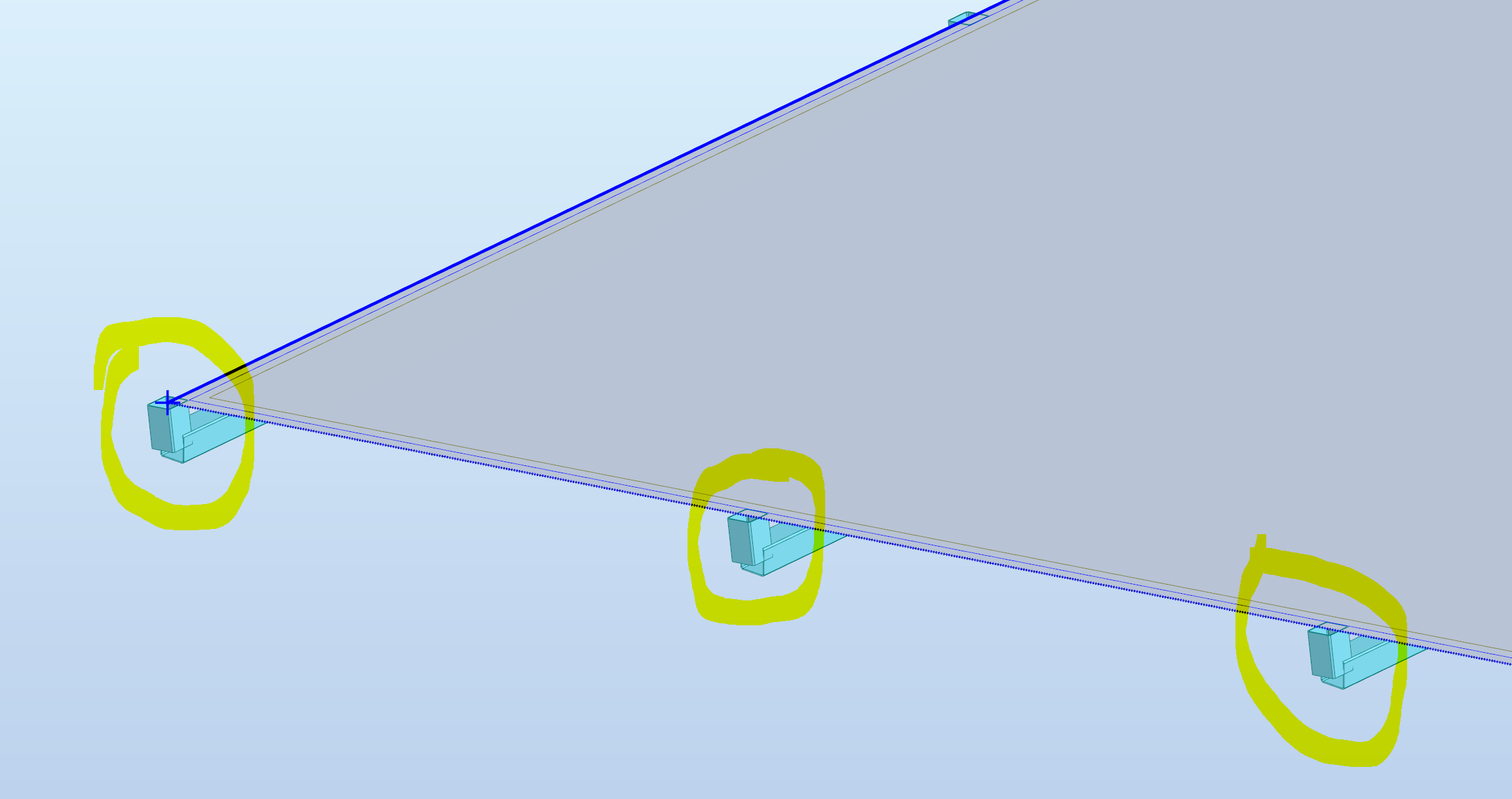 Loads not transferred from cladding to bars perpendicular to cladding surface in Robot ...