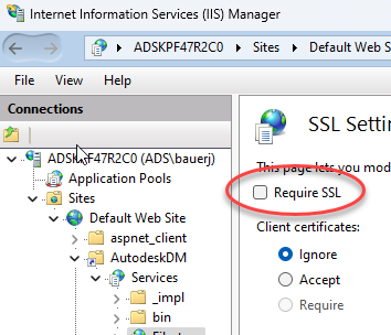 尝试在 Vault 管理控制台中访问“管理”或启用 Vault 时显示“在本地主机上找不到数据管理服务”