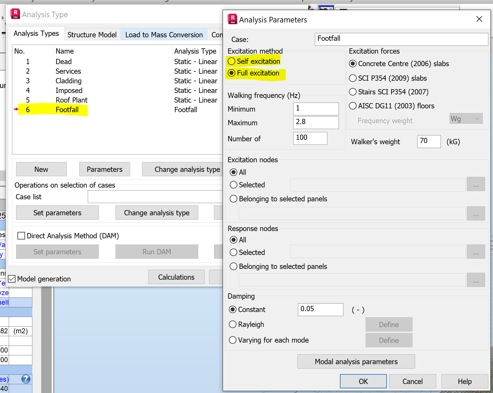 Slow performance for model with footfall analysis defined in Robot Structural Analysis
