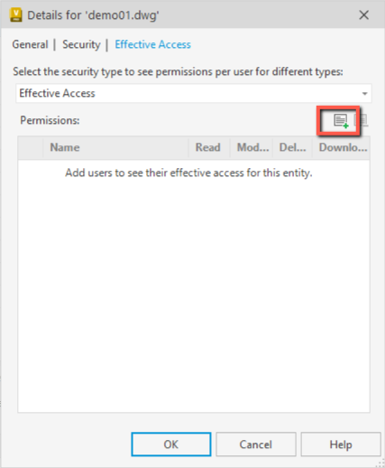 Error "You do not have appropriate access to the file" when trying to check in an AutoCAD ...