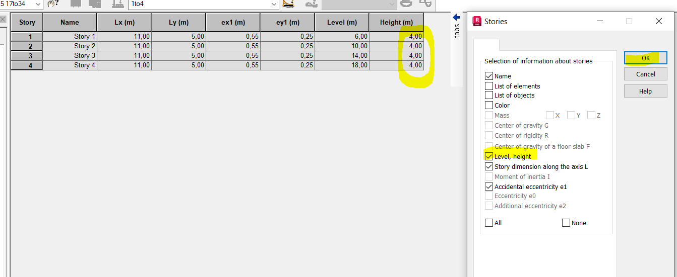 How to verify alpha_cr for building story using results calculated in Robot Structural Analysis