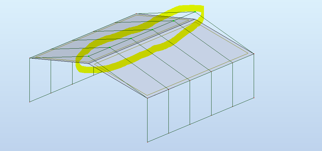 How to adjust claddings contours to modified members geometry in Robot Structural Analysis