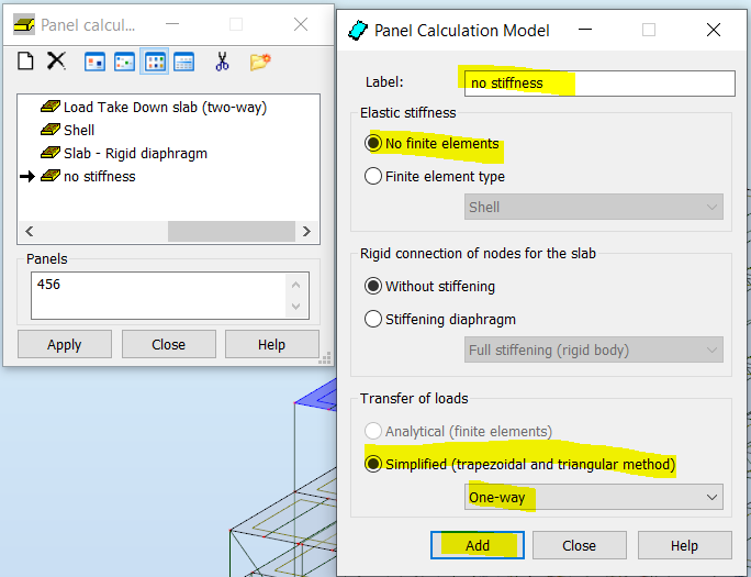 Beam supporting slab with pinned releases at the end have negative ...