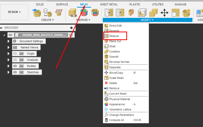 How to reduce the calculation time for a parallel toolpath created from an STL file in Fusion