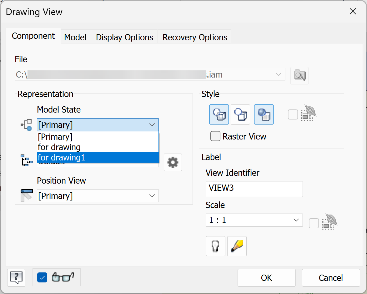 Wrong Center of Gravity shown in drawing view in Inventor