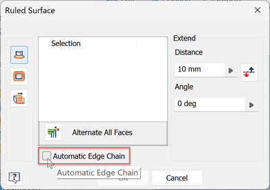 Cut normal to surface of cylindrical part in Inventor