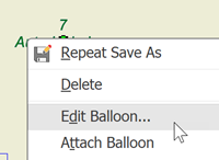 Cannot display more than one property in a balloon when using linear shape style in Inventor