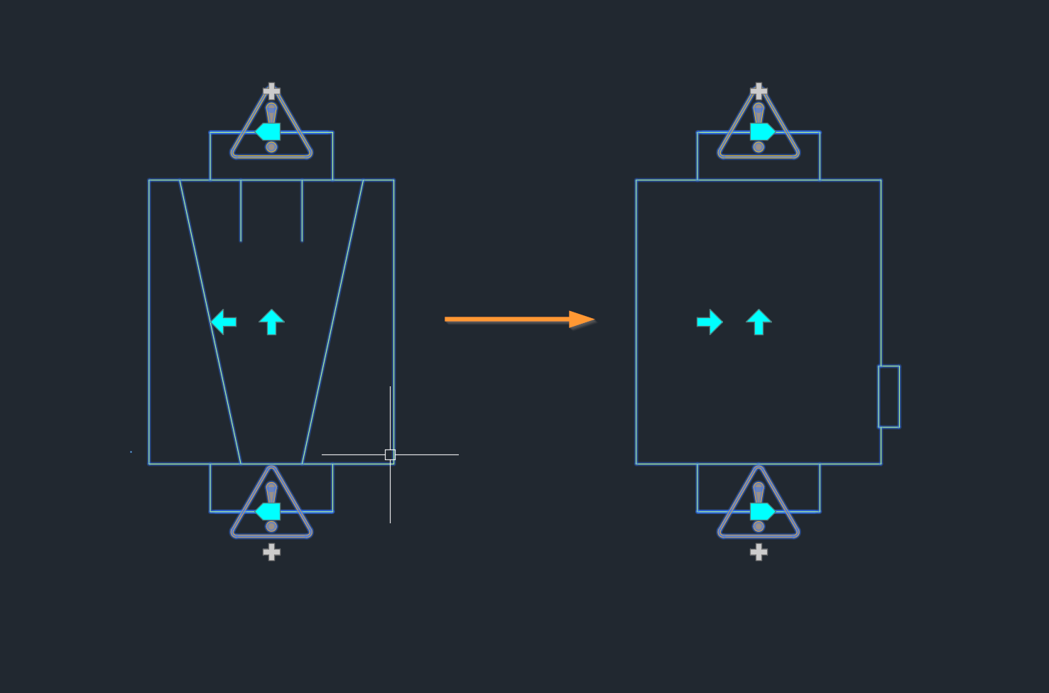 Symbolic representation lost after using the Rotate grip of MV Parts in ...