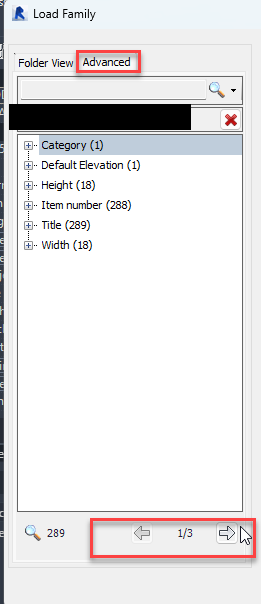Load family from Vault in Revit is not showing all Family members when ...