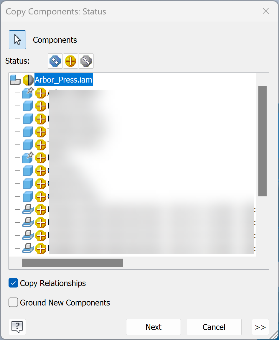Hovering over an engineers notebook glyph leads to a crash in Inventor