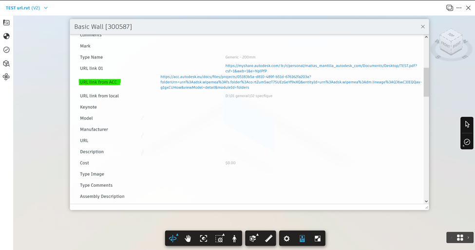 Hyperlinks do not work in the ACC Viewer