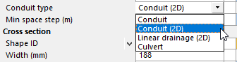 Understanding Conduit (2D) links in InfoWorks ICM