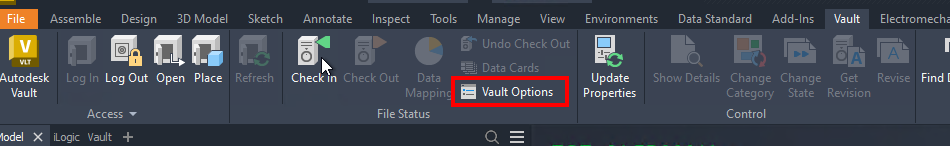 Inventor crashes and closes without messages while trying to check in iAssemblies to Vault
