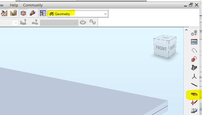 Panels option missed from interface in Robot Structural Analysis