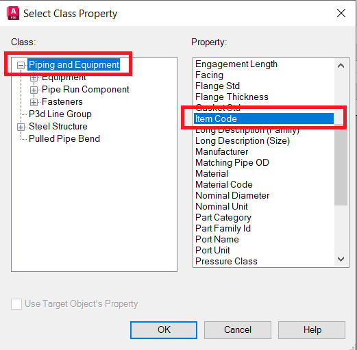 How to add columns in the Isometric BOM table of AutoCAD Plant 3D
