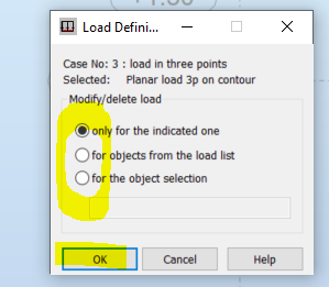 Hydrostatic load applied above required water level for claddings in ...