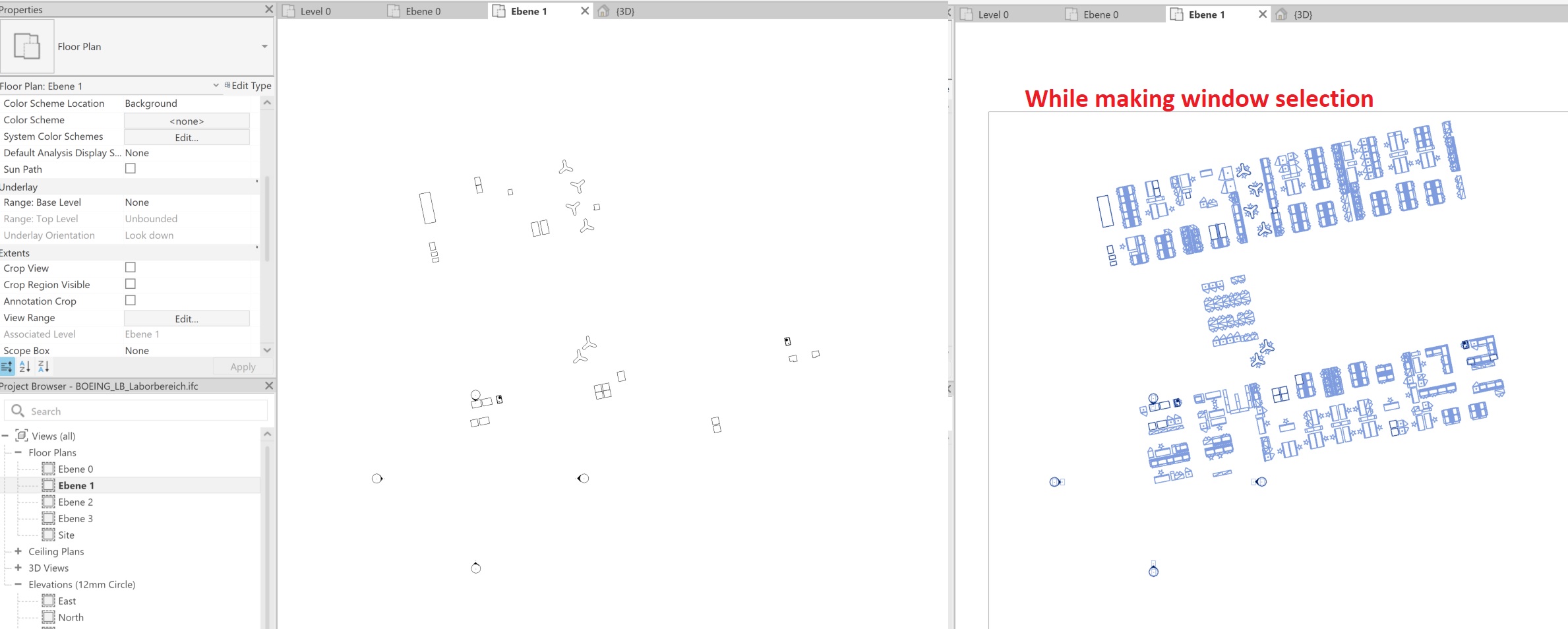 Direct Shaped Elements From Ifc Not Displayed In Plan Views In Revit