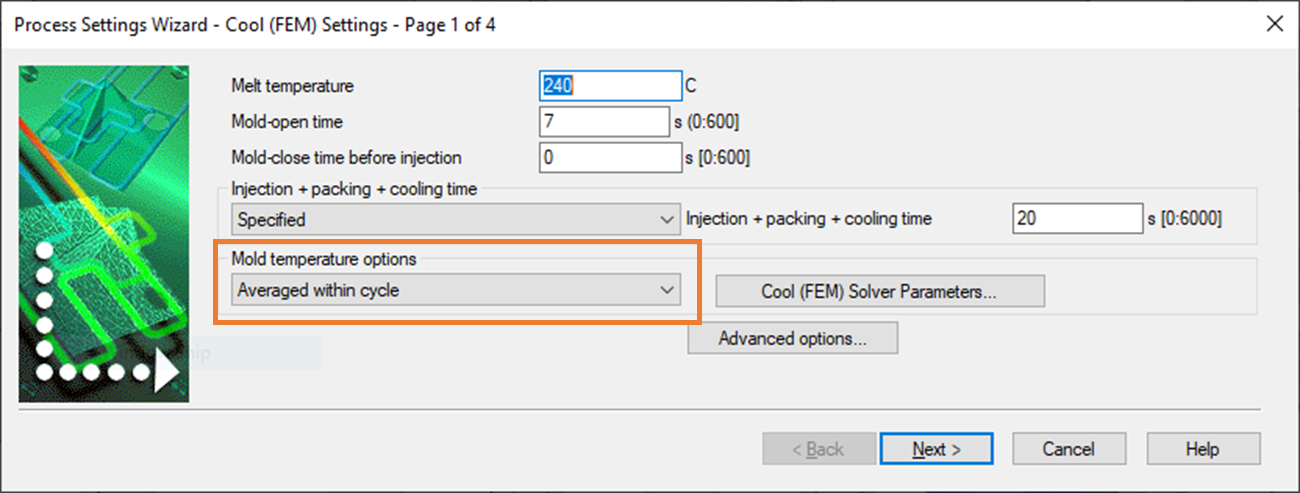 Unrealistic temperatures in a 2K overmolding transient Cool(FEM ...
