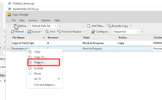 3rd Party links for Inventor files are reused when doing Vault Copy Design