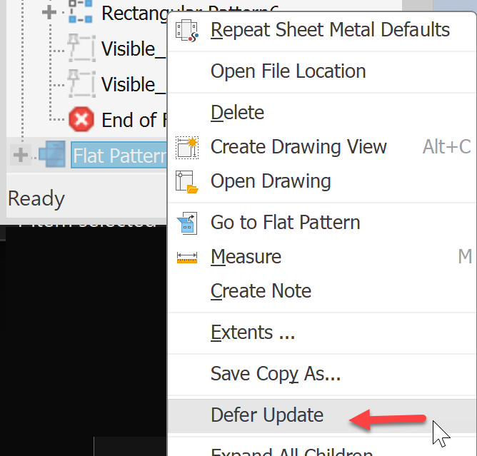 Performance is slow in feature pattern in Inventor