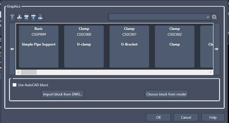 Component images in several dialogs disappeared in AutoCAD Plant 3D