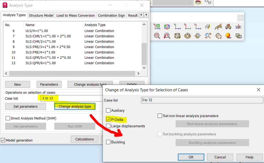 Can second order effects and moments be captured while concrete walls ...