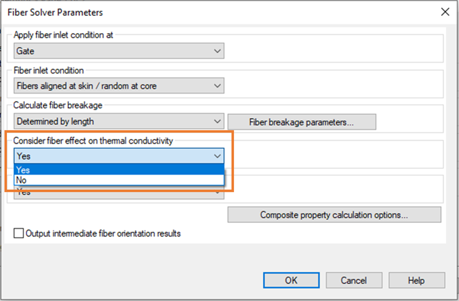 Moldflow에서 보압 또는 냉각 단계 종료 시 해석 실패
