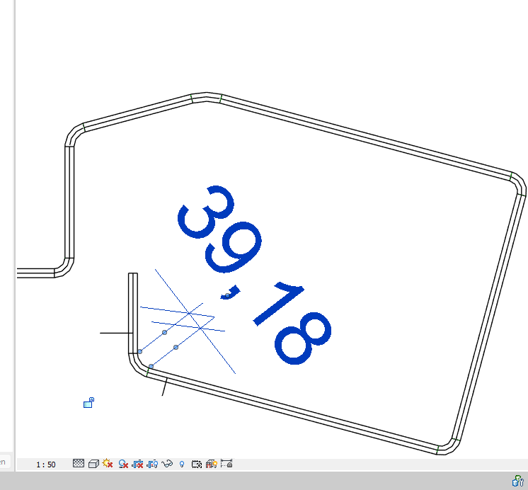 Pipe fittings are shown in a larger radius in coarse in Revit
