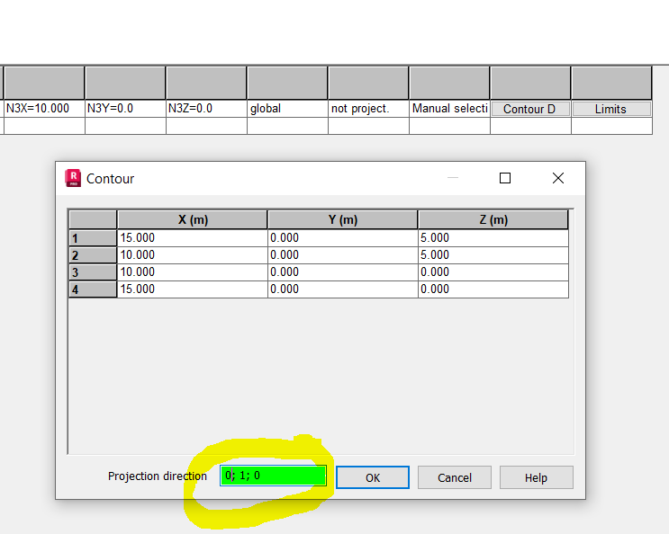 "Incorrect definition of contour load" warning while model calculation in Robot Structural Analysis