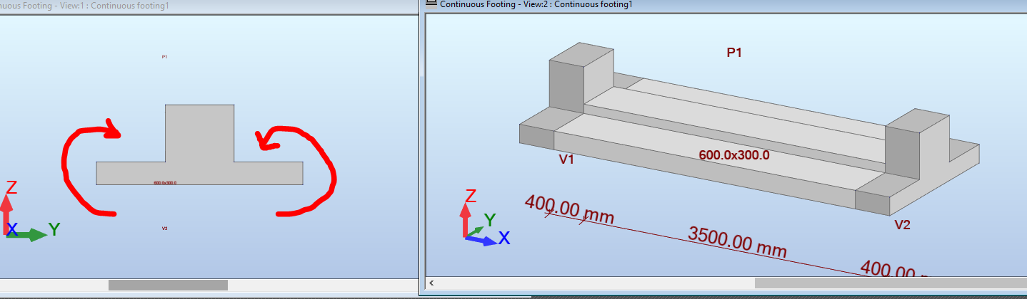 Is transverse reinforcement calculated for concrete beam on elastic ...