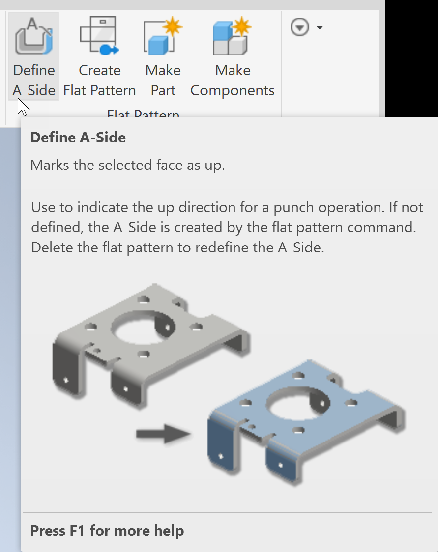 Flat pattern does not update in Inventor