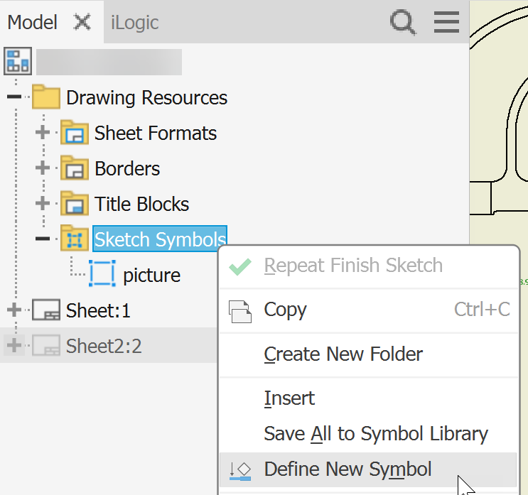 Cannot rotate OLE picture on drawing in Inventor