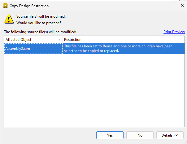 Vault Basicでのコピーデザインが既存のInventorファイルと干渉する