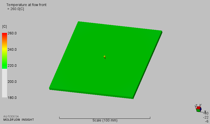 Legend range is clipped when result properties are changed through ...